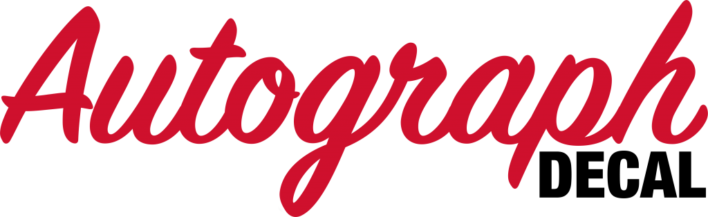 Autograph Decals – Gannett Line